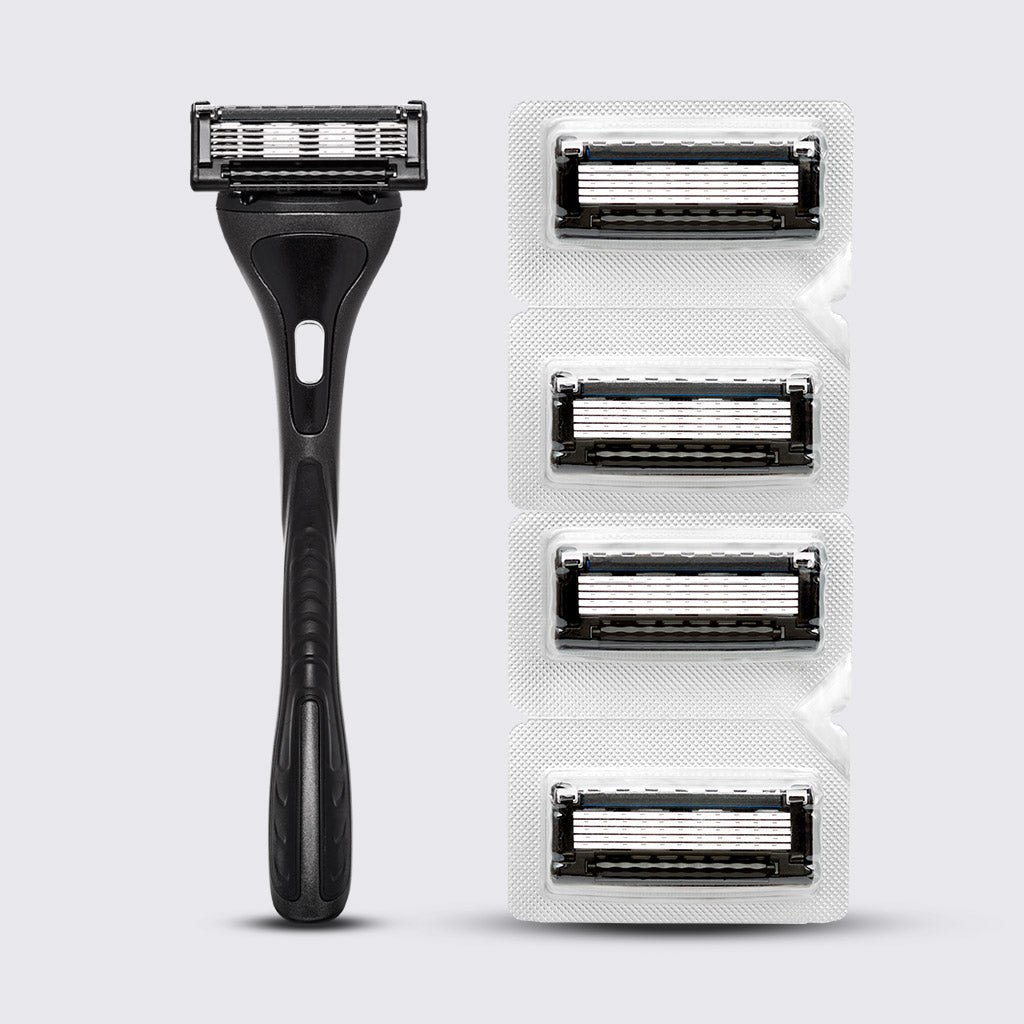 AZR™ 5 RAZOR & RollaBlade™ Cartridges – tagged "5 Blades" – King of Shaves